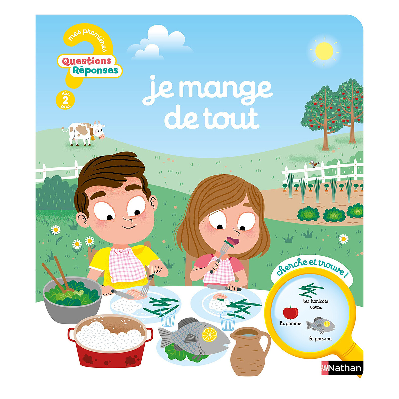 Nathan Editions Je Mange de Tout - Livres - L'Armoire de Bébé