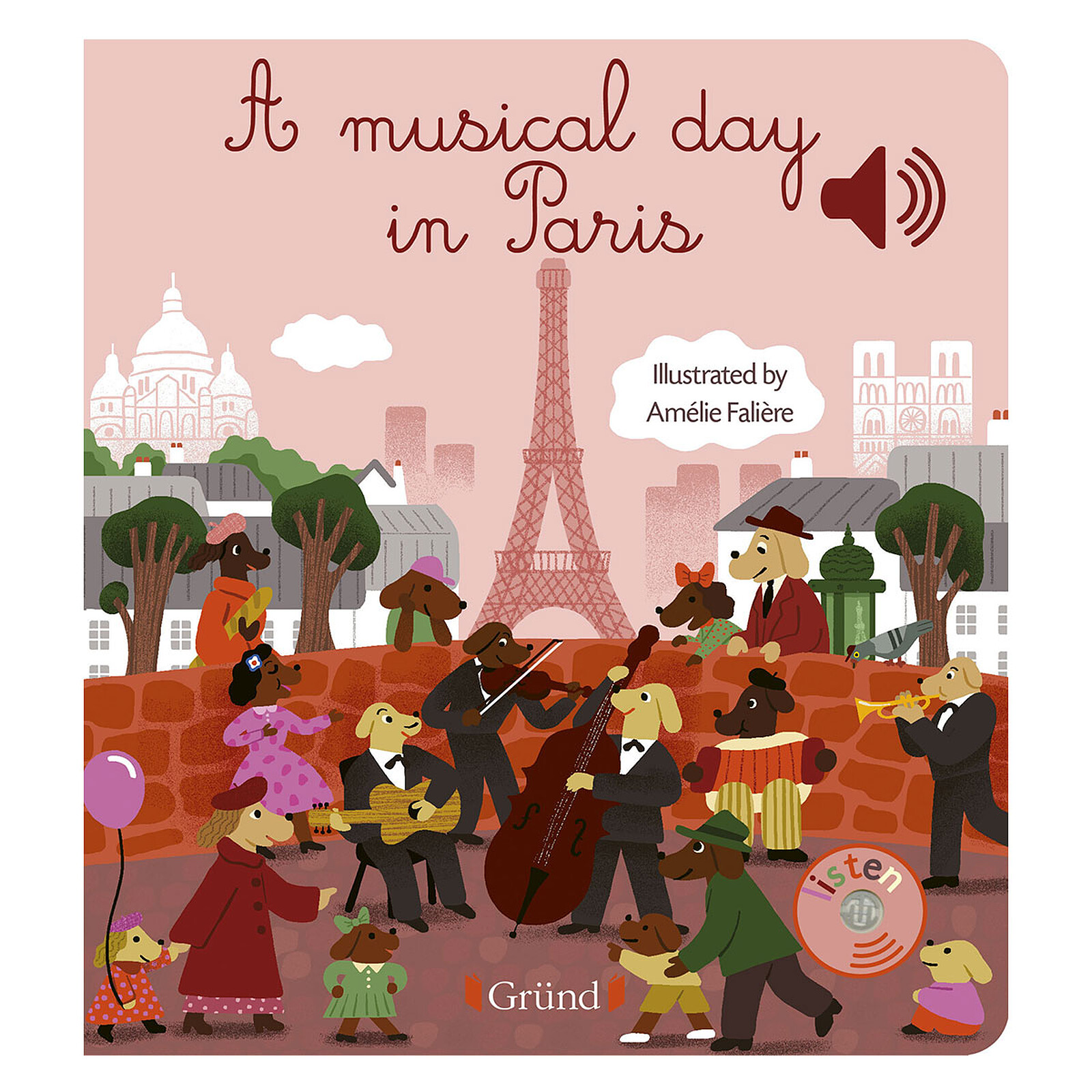 Gründ A Musical Day in Paris - Livres - L'Armoire de Bébé - Inactif